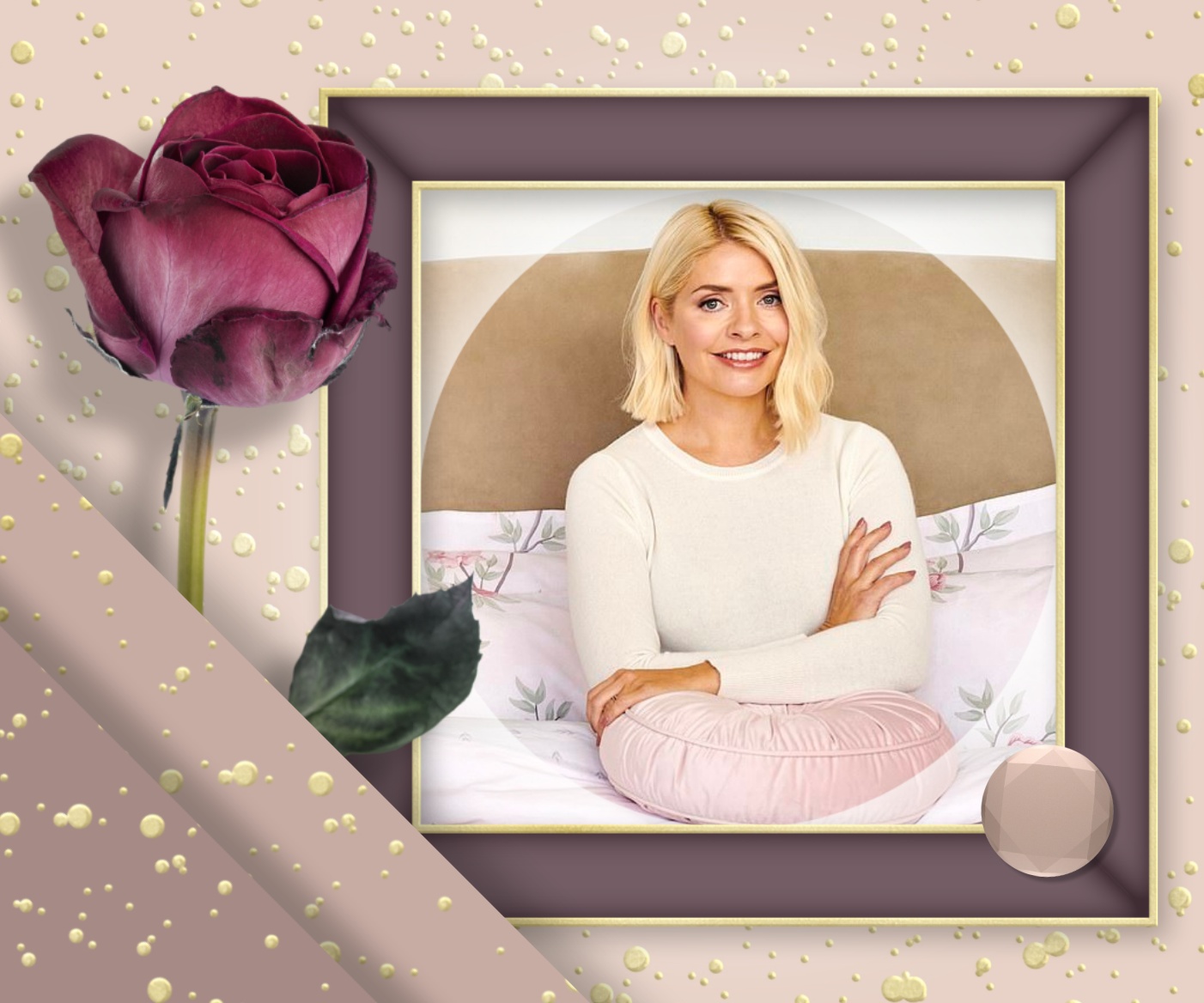 Elizabeth's PICTURE FRAMES 🖼 2/2 - Picture Frame Pink Rose Elizabeth ...