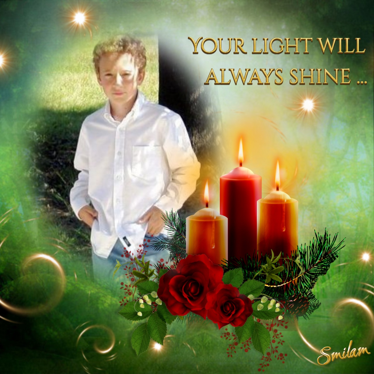 smilam's Christmas Frames - Merry Christmas! - Your Light Will Always ...