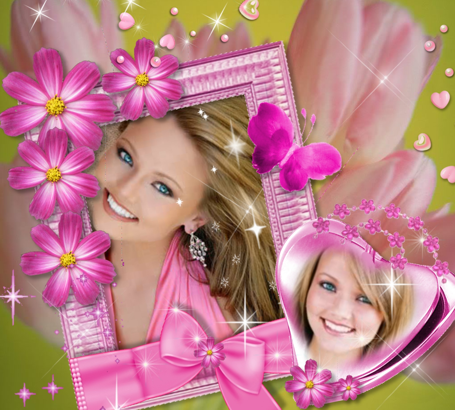 marialedesma1958's Girly Girl Frames - 2011 September - Pink Serenata ...