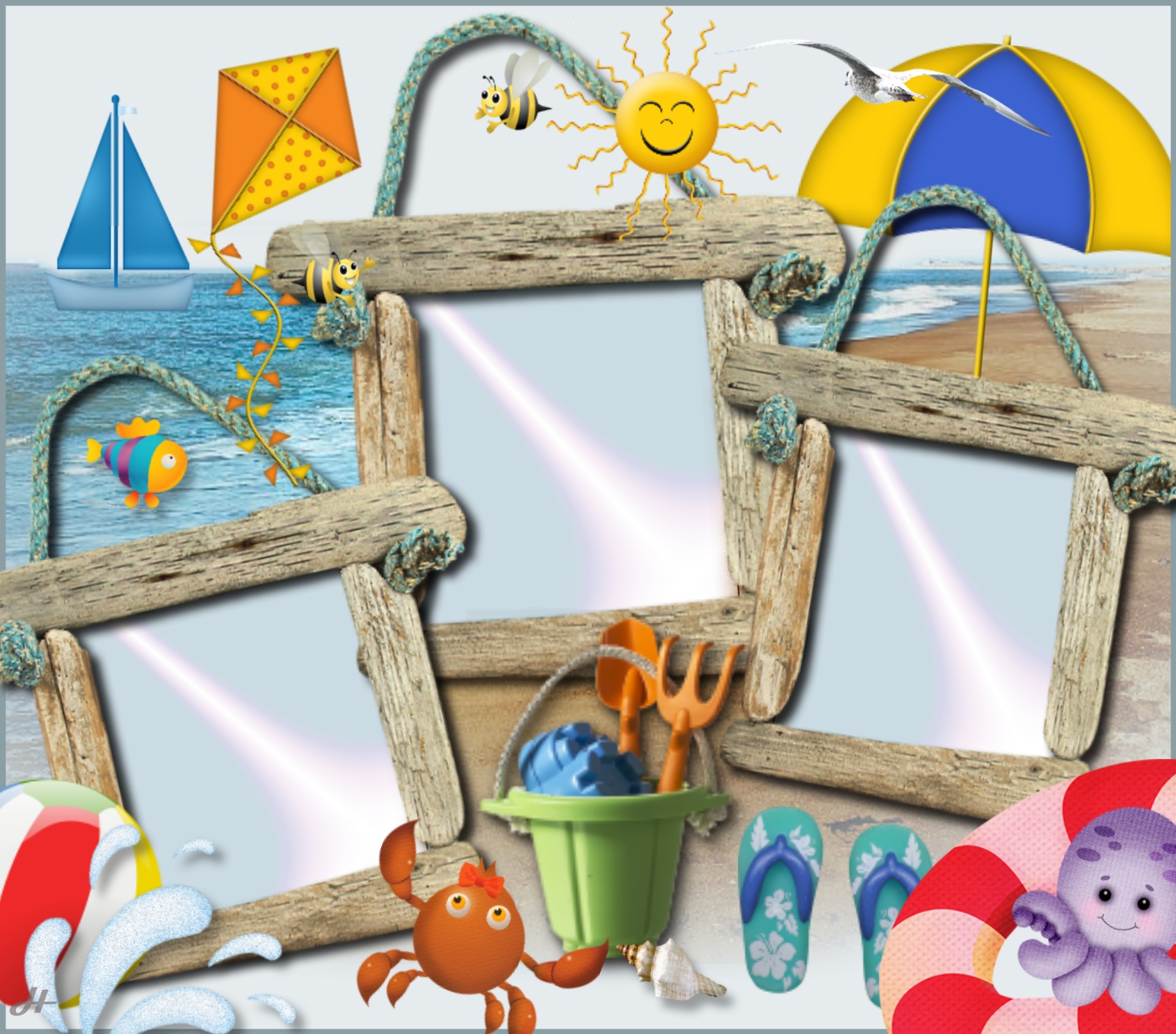 klimroos's Summer Frames - 2010 - 2010 - Summerday Klimroos summer