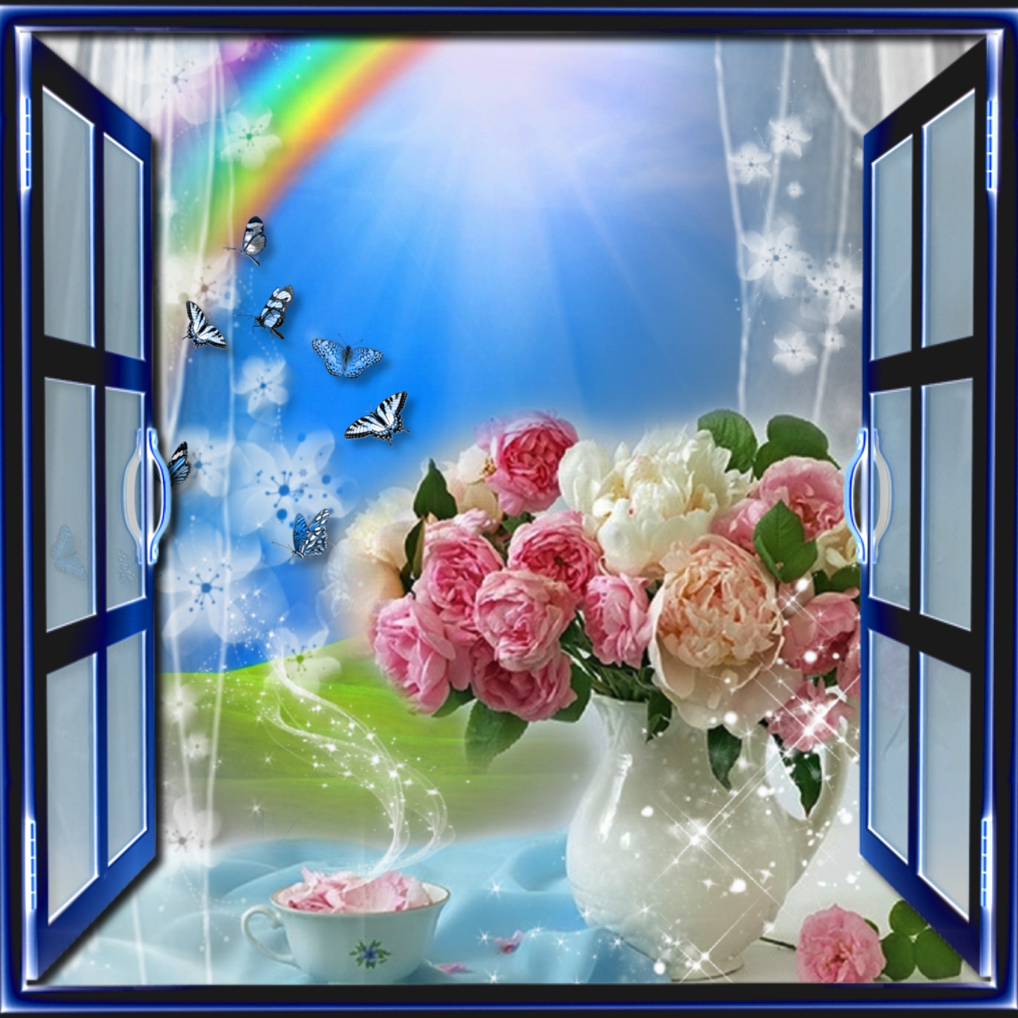 lissy's GoodMorning 🌞 GoodNight - 2015 April - spring window - spring ...