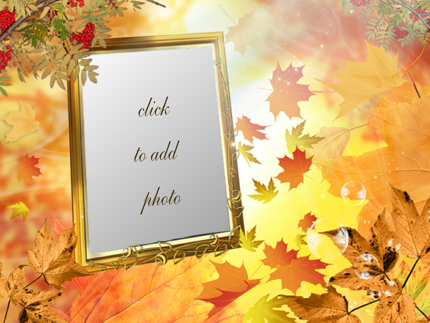 Obedaja's Fall Frames - 2010 August - Autumn frame Obedaja fall ...
