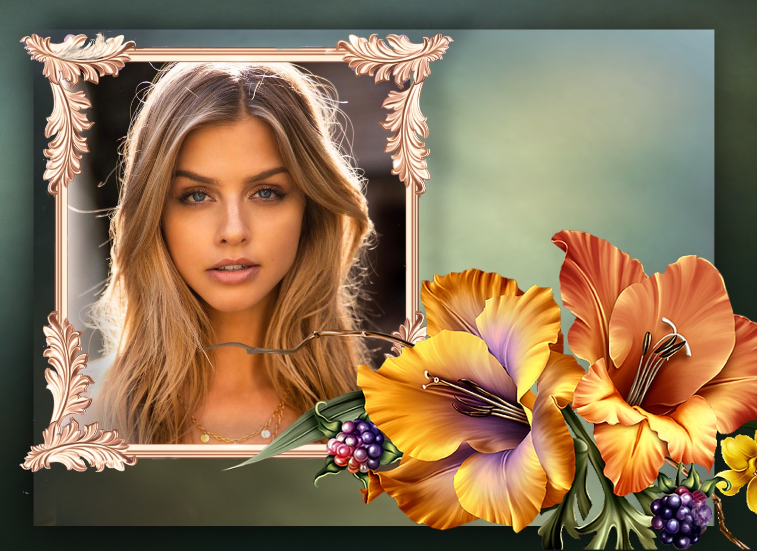Nette's Digital Flowers Frames🌹 - Digital Flowers - Flowers I Love You ...
