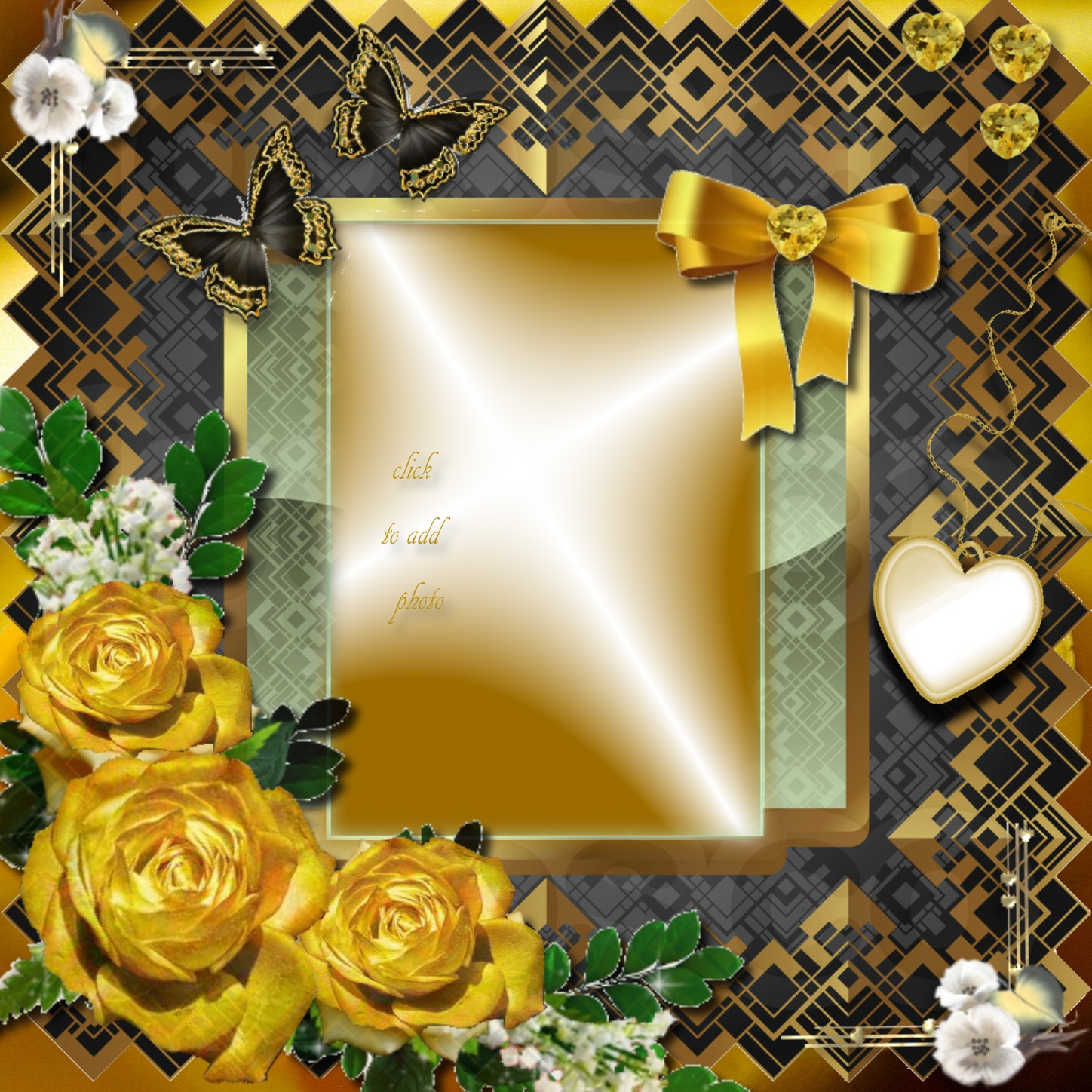 marialedesma1958's Picture Frames - 2012 March - Golden Yellow And ...