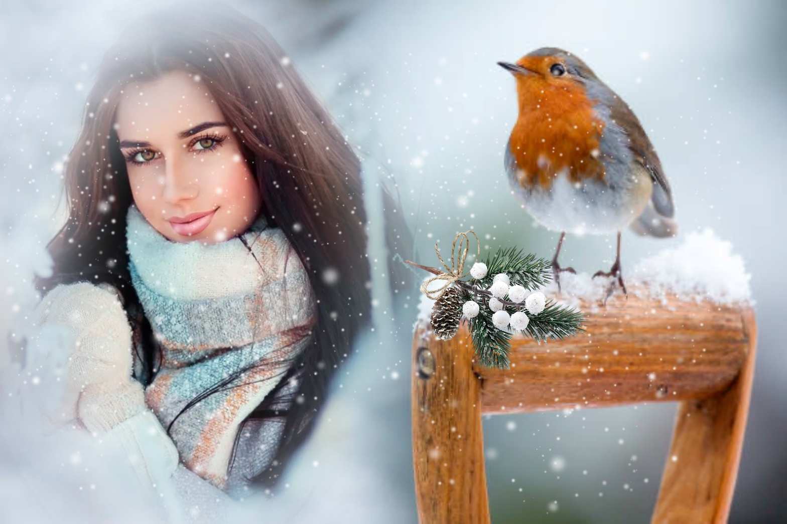 Nette's Winter Snow Frames☃️ ️ - Winter 2022 - Winter2022 NetteFirst ...