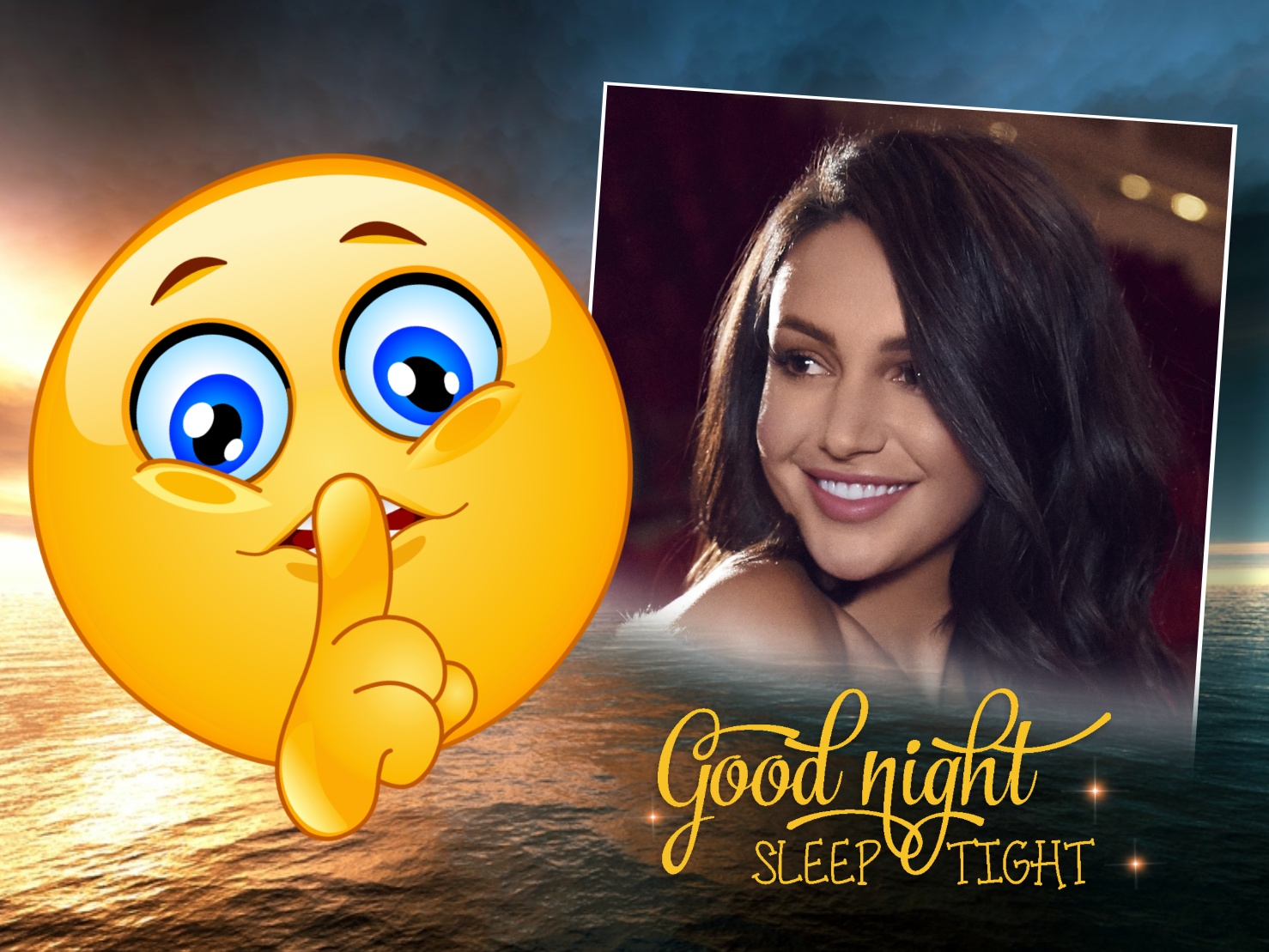 Elizabeth's GOOD MORNING/DAY/NIGHT ⭐️ 2/3 - Goodnight Fun Frame Smiley ...