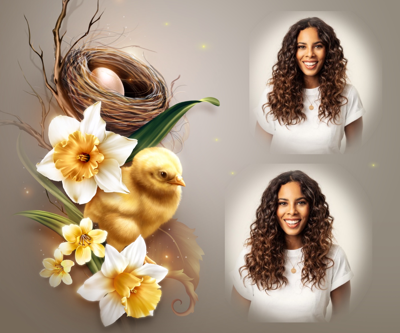 Elizabeth's SPRING & EASTER 🌸 🐰 🐣 - Daffodils Easter Easter Chick - Daffodils Easter Easter Chick...