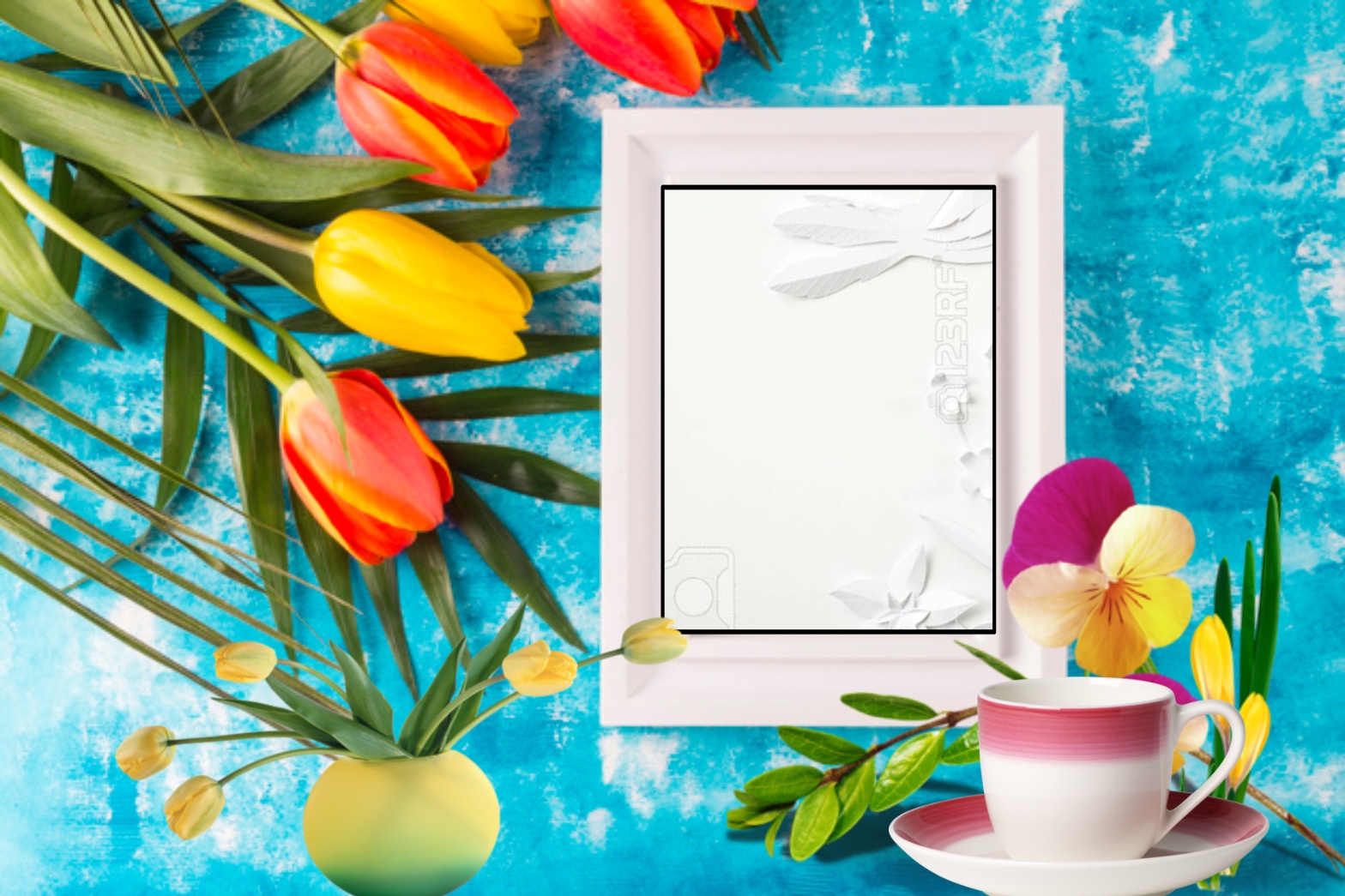 Emily50's Abstract frame - abstract spring coffeehave A Great ...