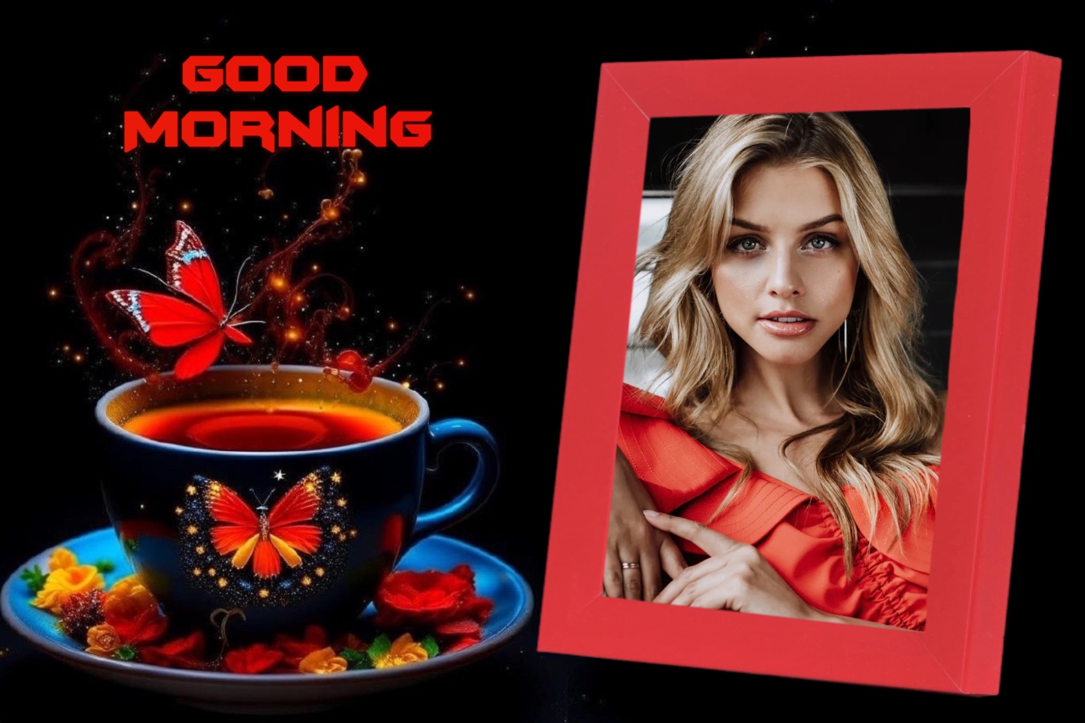 Nette's Good Morning,GoodDay Frame - Good MorningCoffeeNette - Good ...