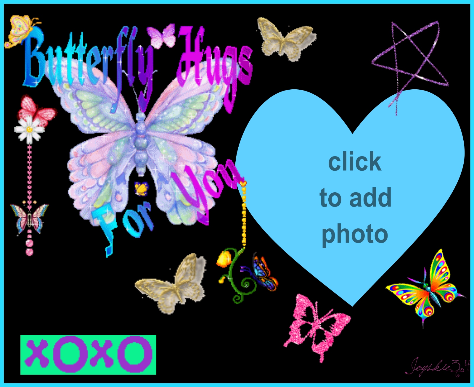 JOYSKIE34's Cheer Up Frames - 2009 - Butterfly hugs Give hugs to all ...