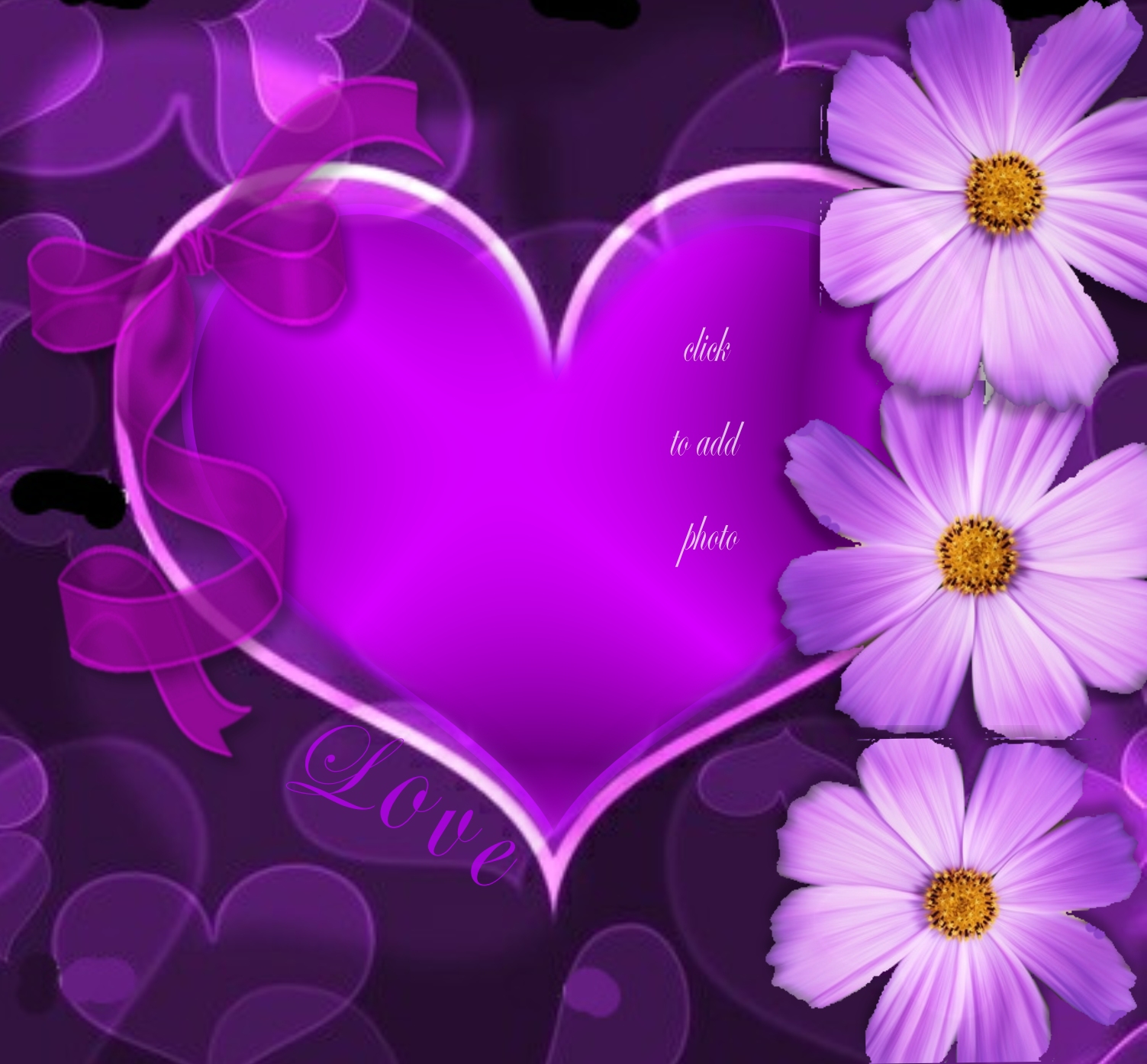 marialedesma1958's Picture Frames - 2011 August - Purple Heart Flowers ...