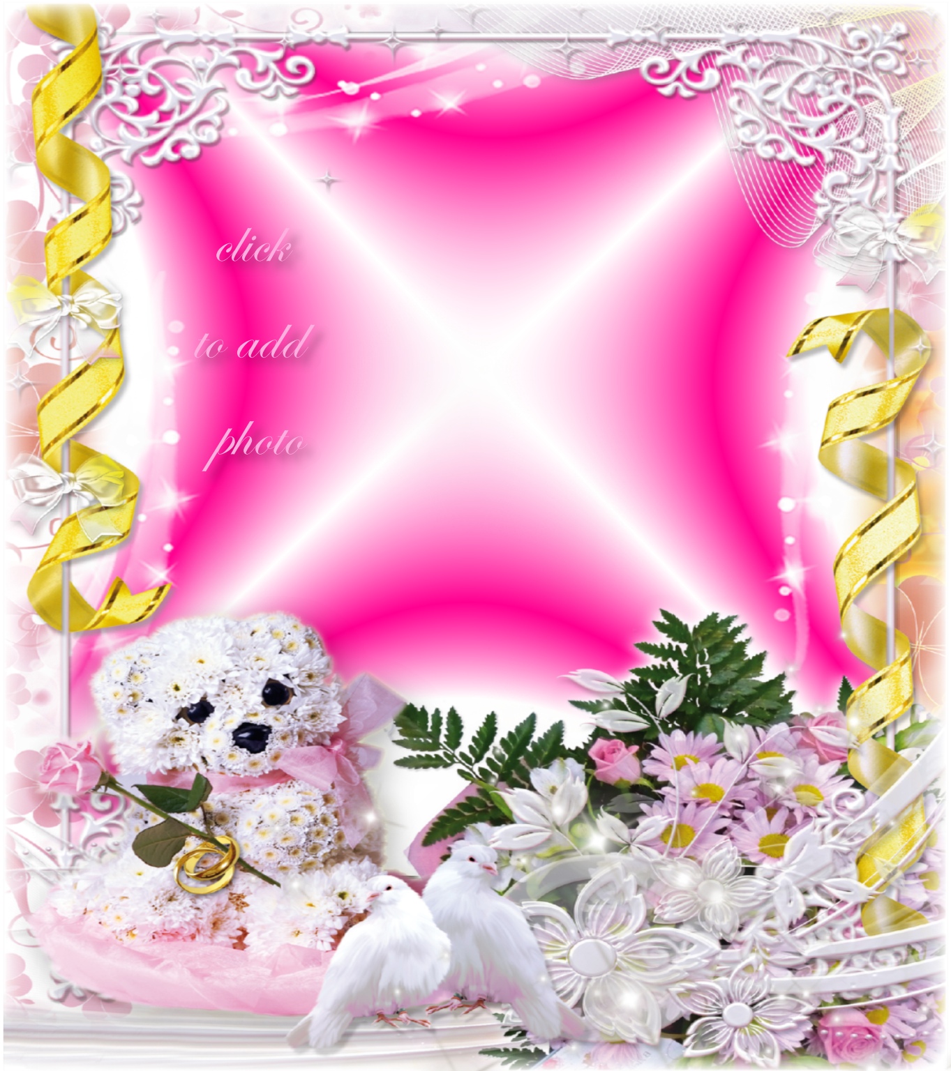 marialedesma1958's Girly Girl Frames - 2014 October - pink and yellow ...