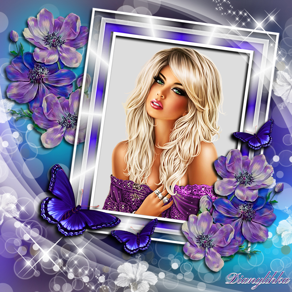 Dianylihka's Girly Girls Frames - 2018 - 2018 - Tenderness lilac and ...