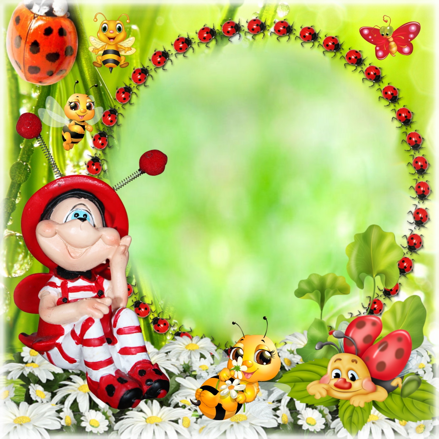 Sinnlich's Kids Frames - 2017 - Cute Ladybug Sinnlich kids Spring ...