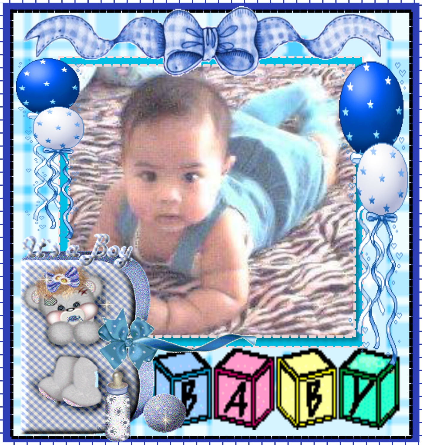 loveraven's Babie Frames - 2009 June - 2009 June - cute baby boy.blue ...