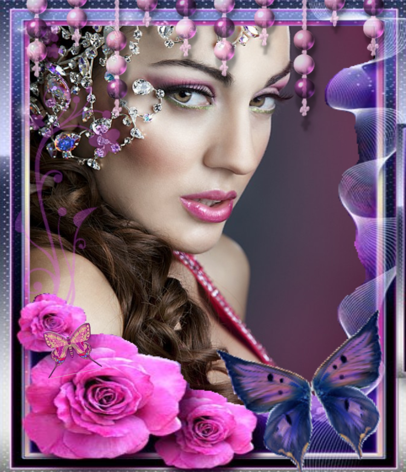 marialedesma1958's Picture Frames - 2011 July - Purple Pink Frame Move ...