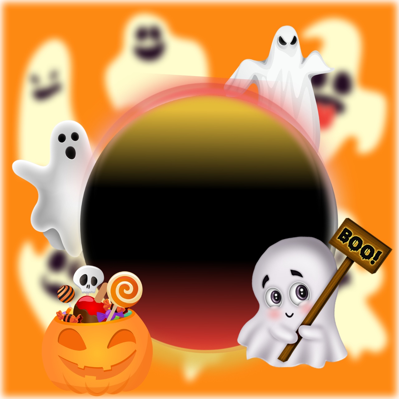 It'sMichelle's HALLOWEEN TRICK OR TREAT - ghosts boo happyhalloween ...