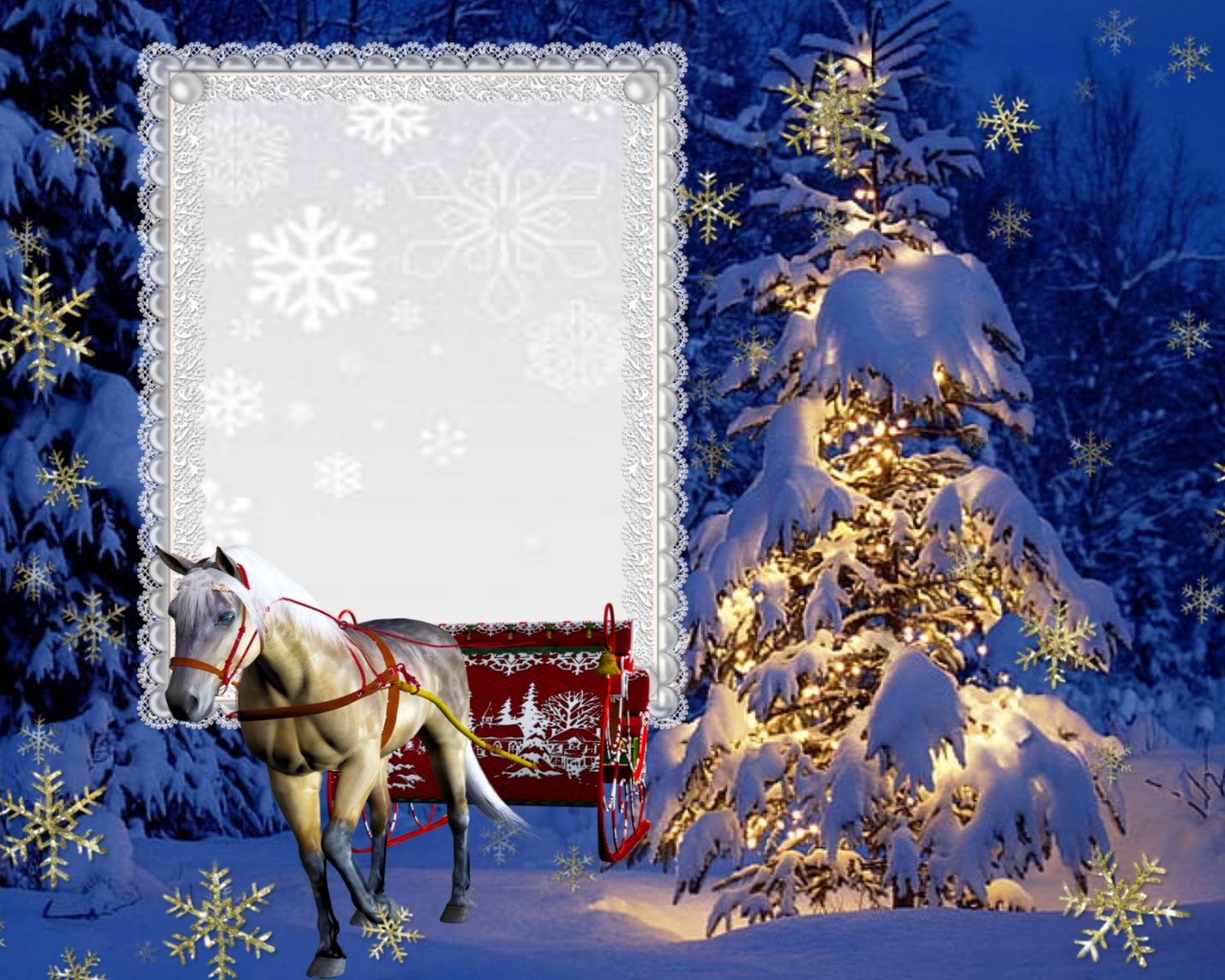 Emily50's Christmas Frame - Christmas JoySceneryloveGood EveningEmily50 ...