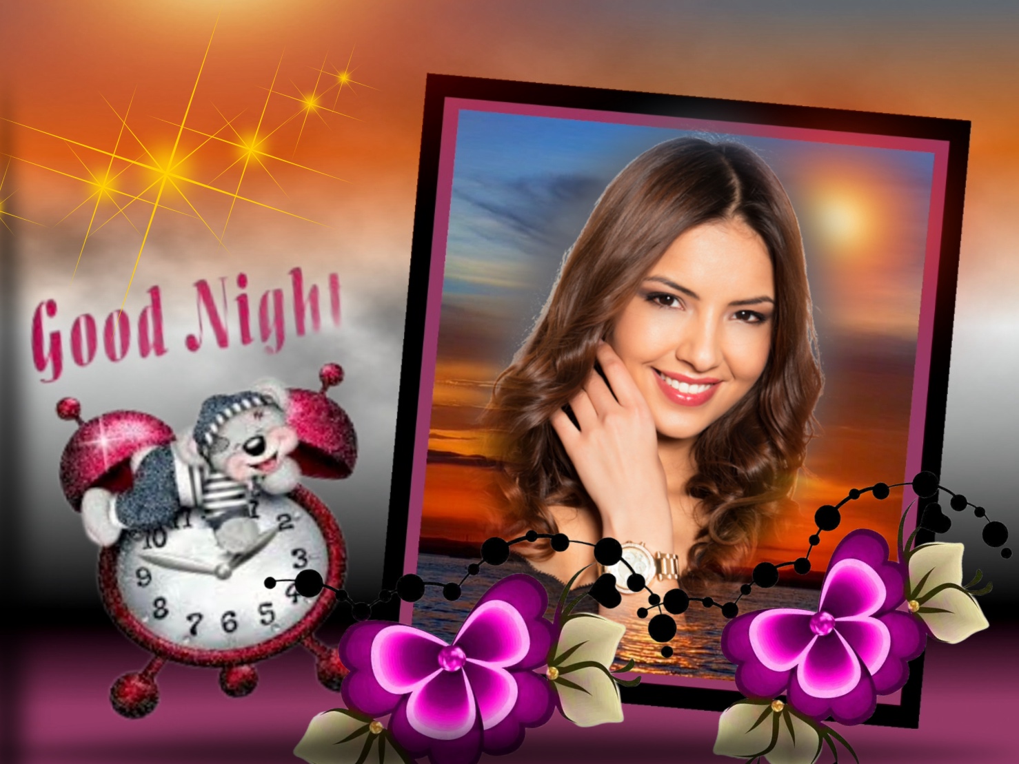 Wienie Coppen's Candles,Goodnight,Sunset - clock goodnight mouse ...