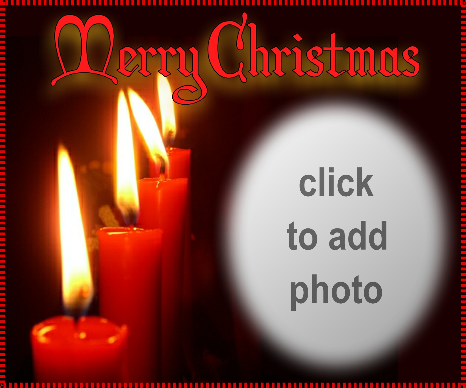 ZingerBug's Winter Holiday Frames - 2007 December - Christmas Candles ...