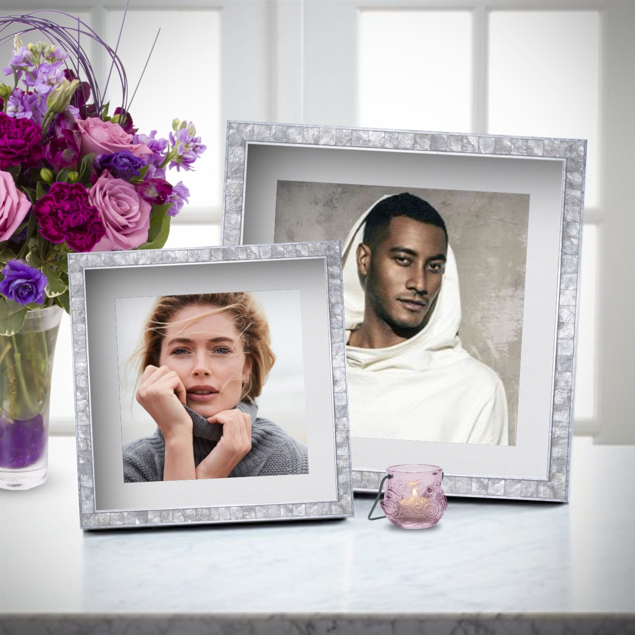 Jezebel64's Home is ... 🏡 - Double Frame Family Friends Thinking Of You ...