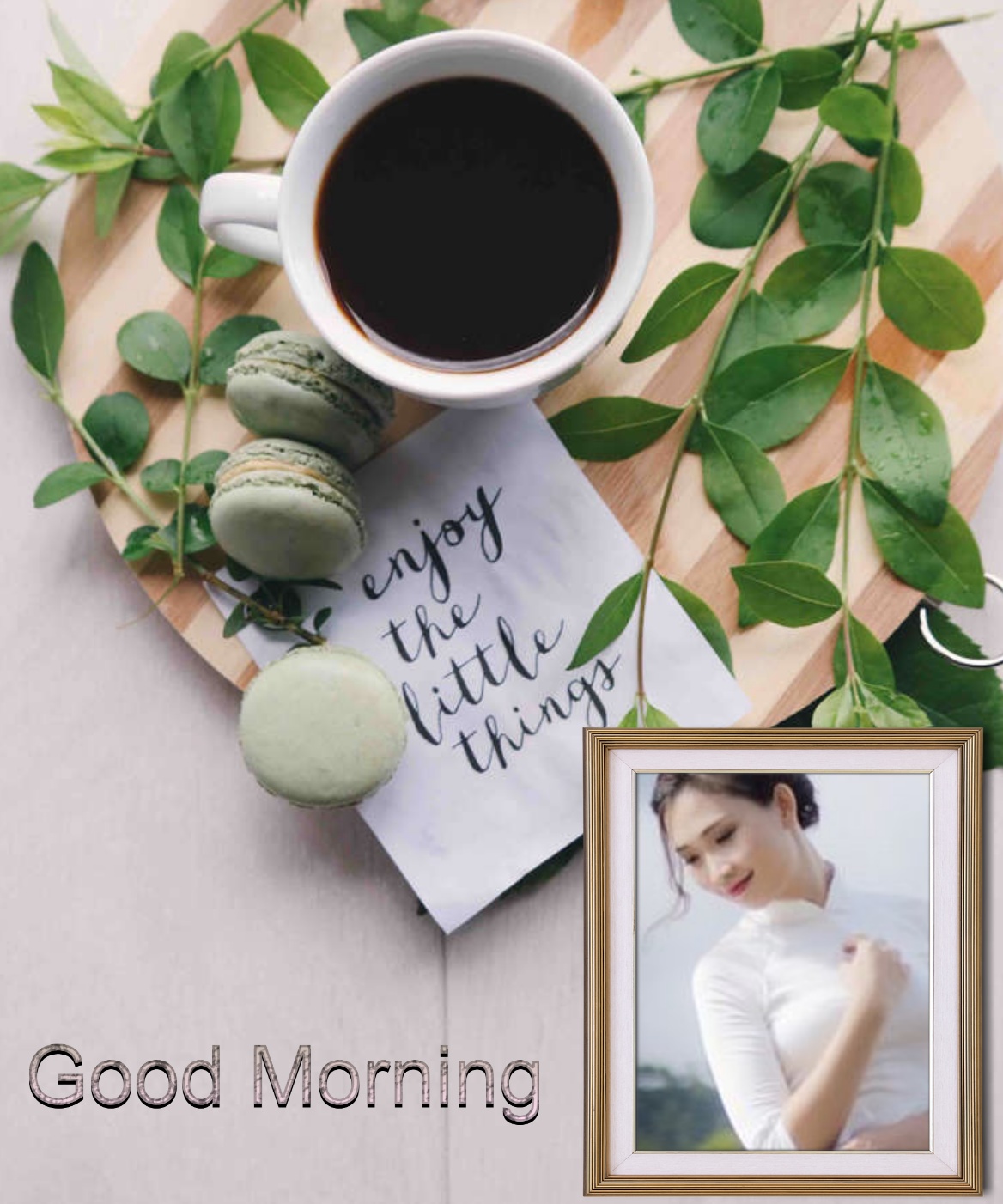 Emily50's Good Morning and Good Evening Frames - Good Morning Have A Nice Day LoveCoffeeEmily50 ...