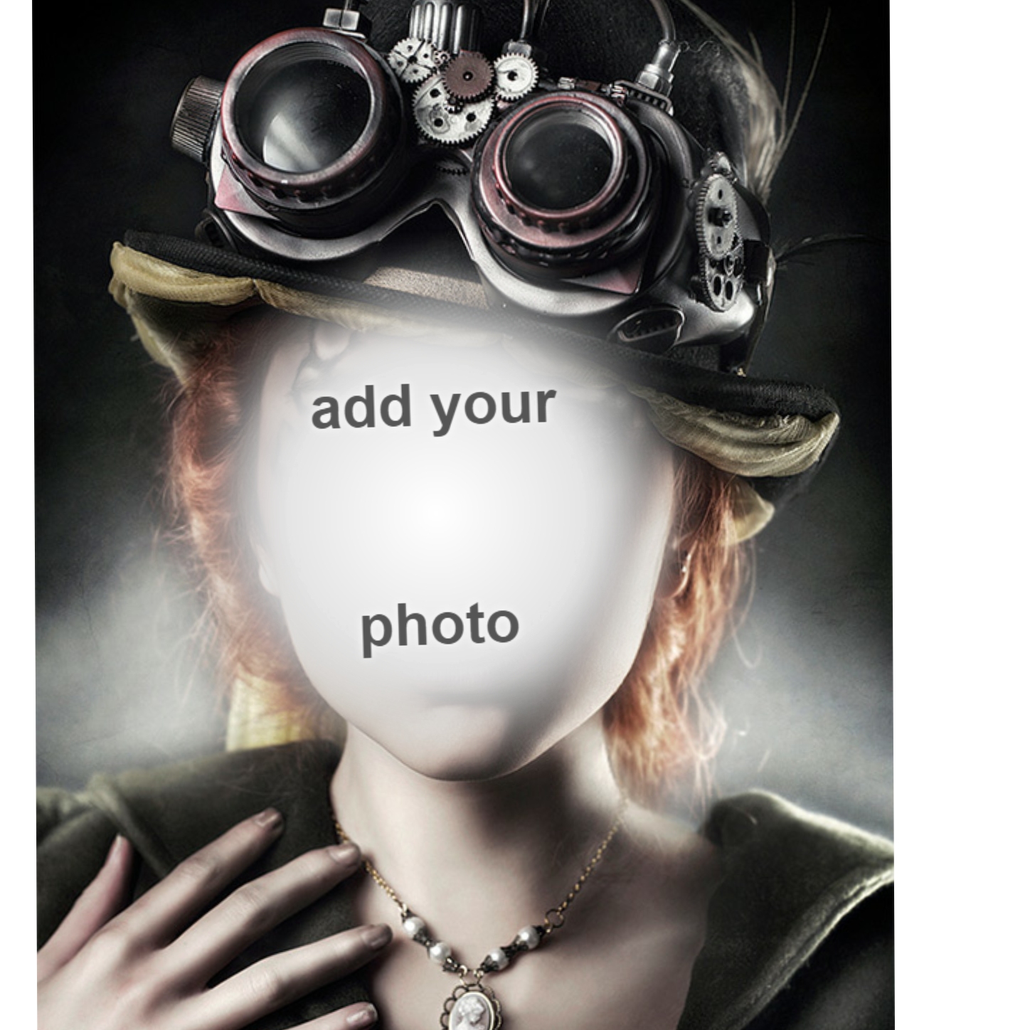 Mia Wilkins's Face Cut-Out Frames - 2016 August - Steam punk Miawilkins ...