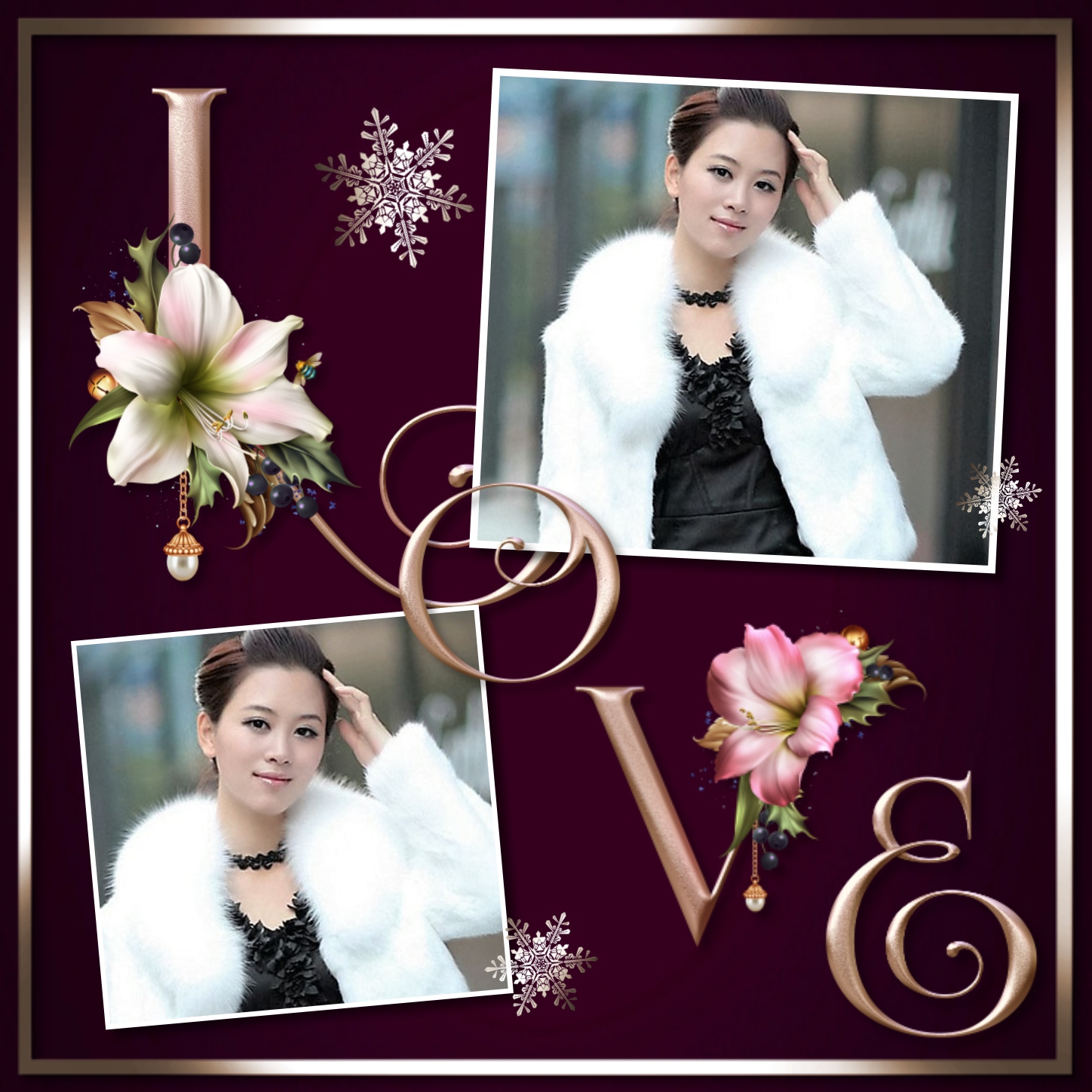 Elizabeth's WINTER ️ 2/2 - Winter Love Amaryllis Elizabeth - Winter Love Amaryllis Elizabeth