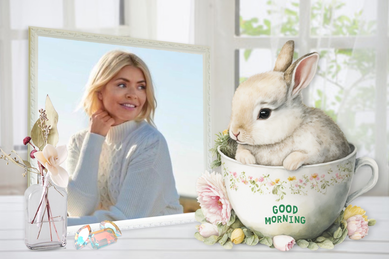 Elizabeth's SPRING & EASTER 🌸 🐰 🐣 - Good Morning Bunny Rabbit ...