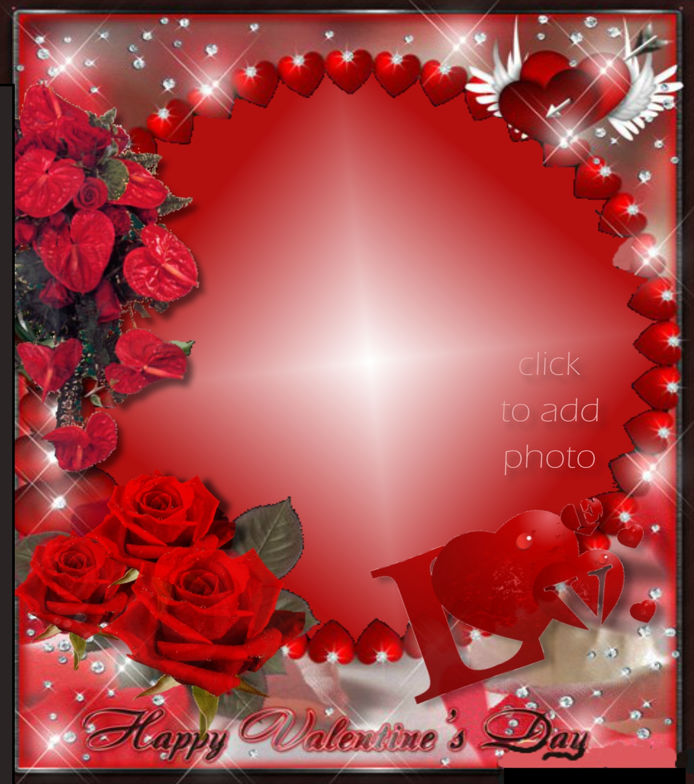 marialedesma1958's Valentine's Day Frames - 2012 February - Red Frame ...