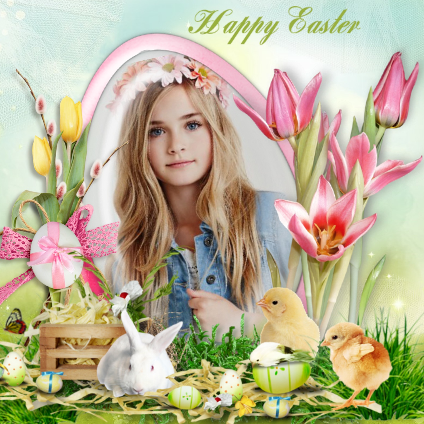 Nette's Spring, Easter Frames🌻🐣 - Easter 2021 - Happy Easter2016 Happy ...