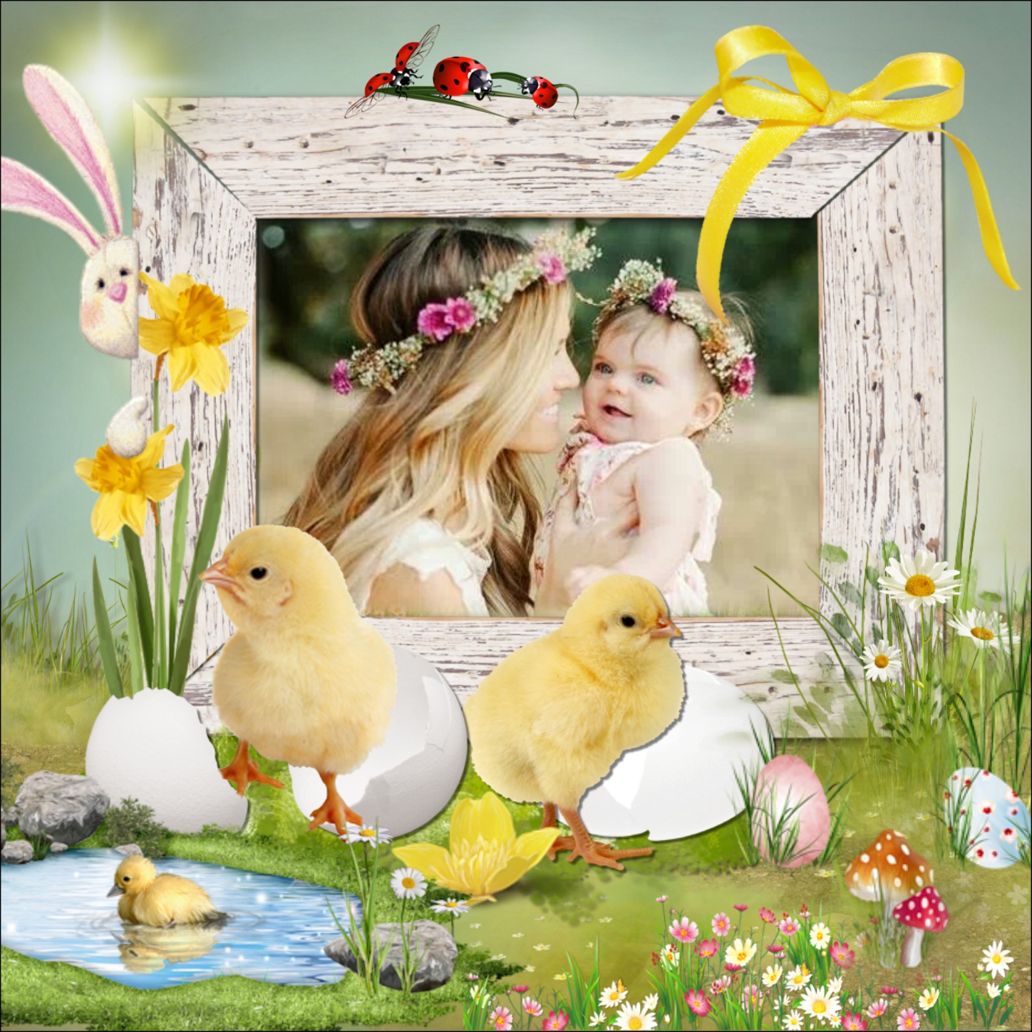 Nette's Spring, Easter Frames🌻🐣 - Easter 2021 - Happy Easter Happy ...