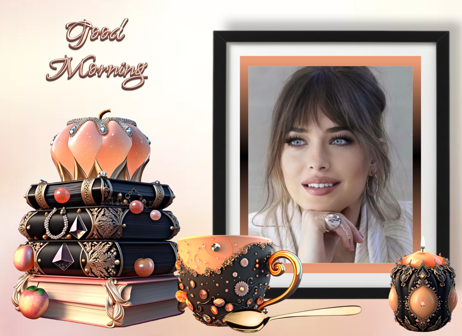 Nette's Good Morning,GoodDay Frame - Good MorningCoffeeNette - Good ...