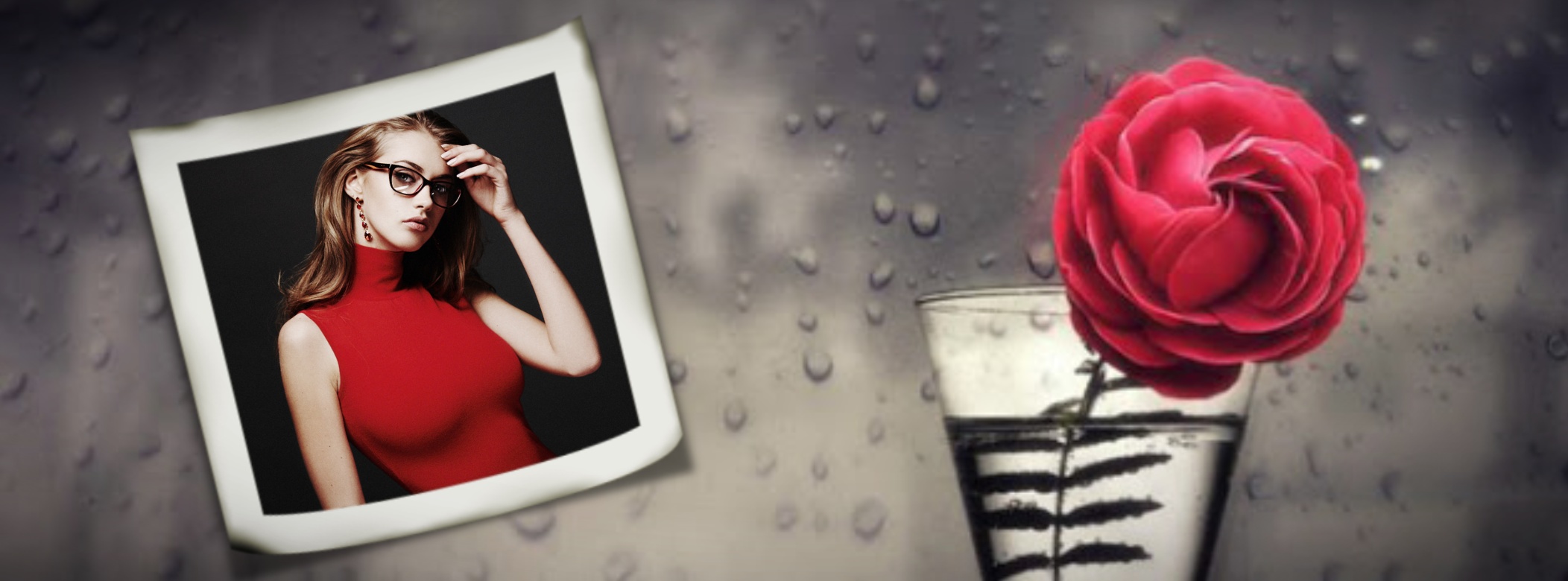 Jezebel64's Facebook - Facebook Profile Cover Red Rose Social Media ...