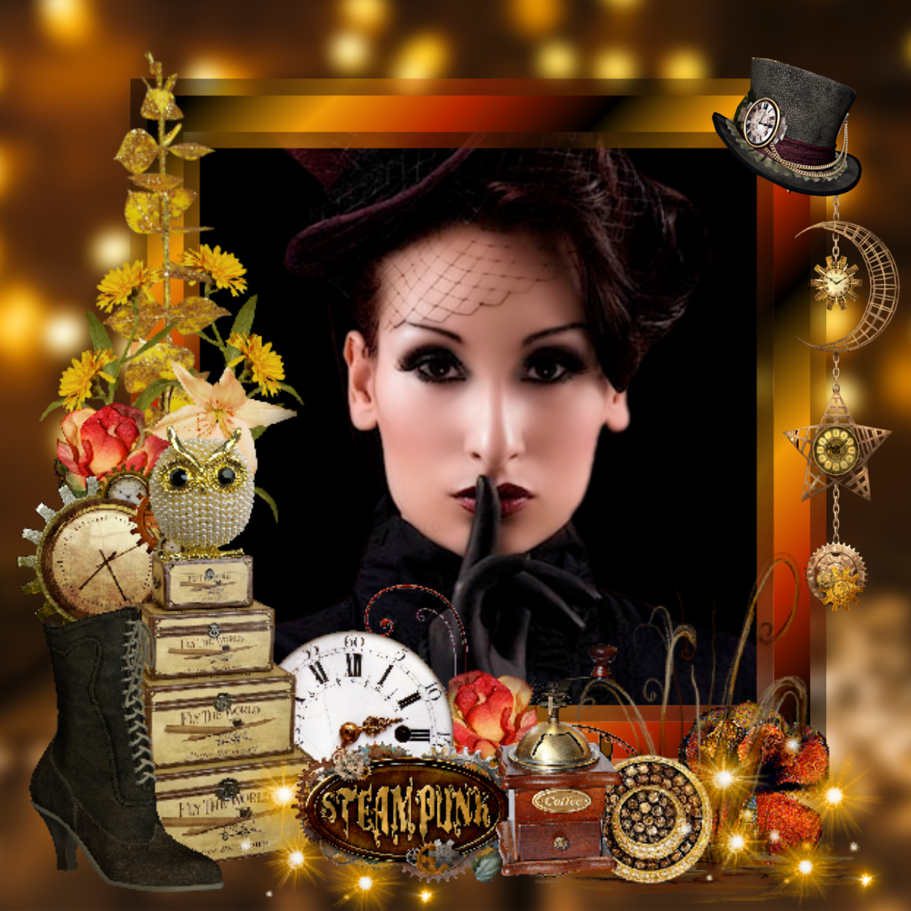 Nette's Goth, Punk and Emo Frames - 2018 - Skull GothPunk - Skull ...