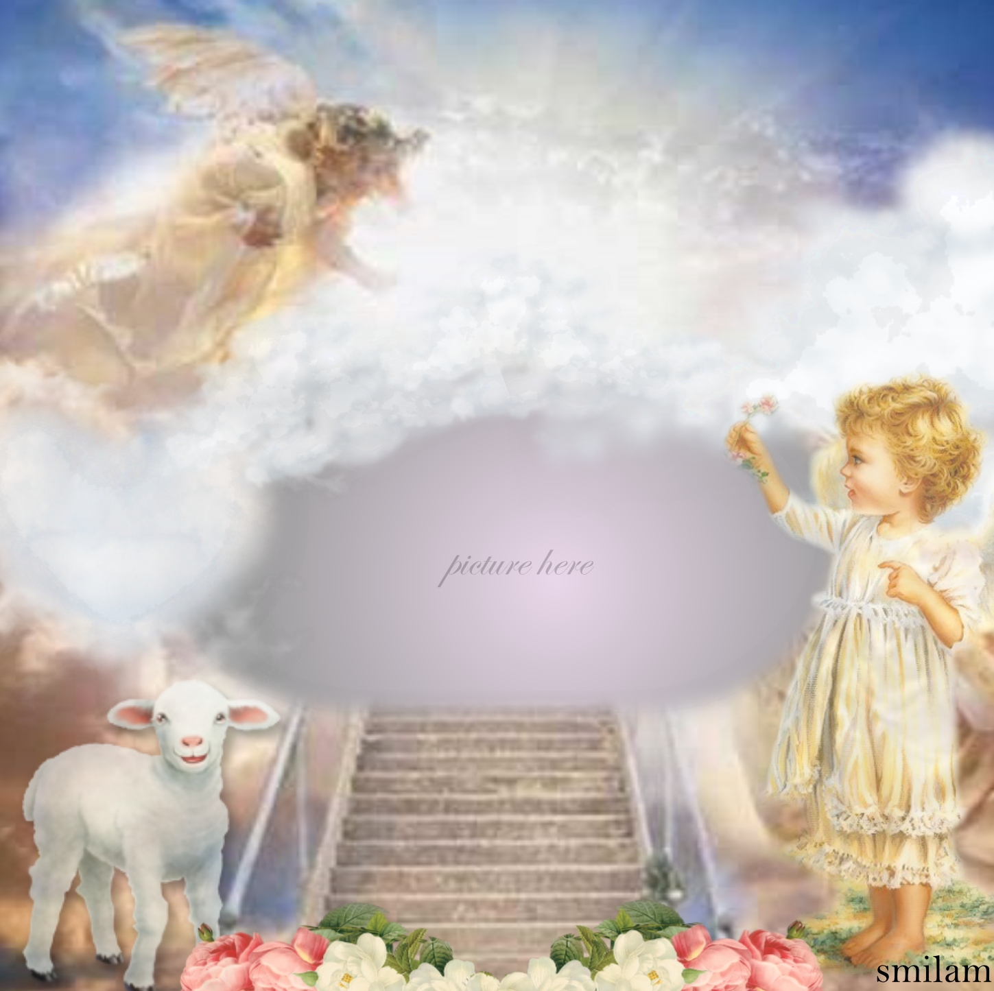 smilam's In Memory Of... Frames - In Loving Memory - In the Arms of the ...