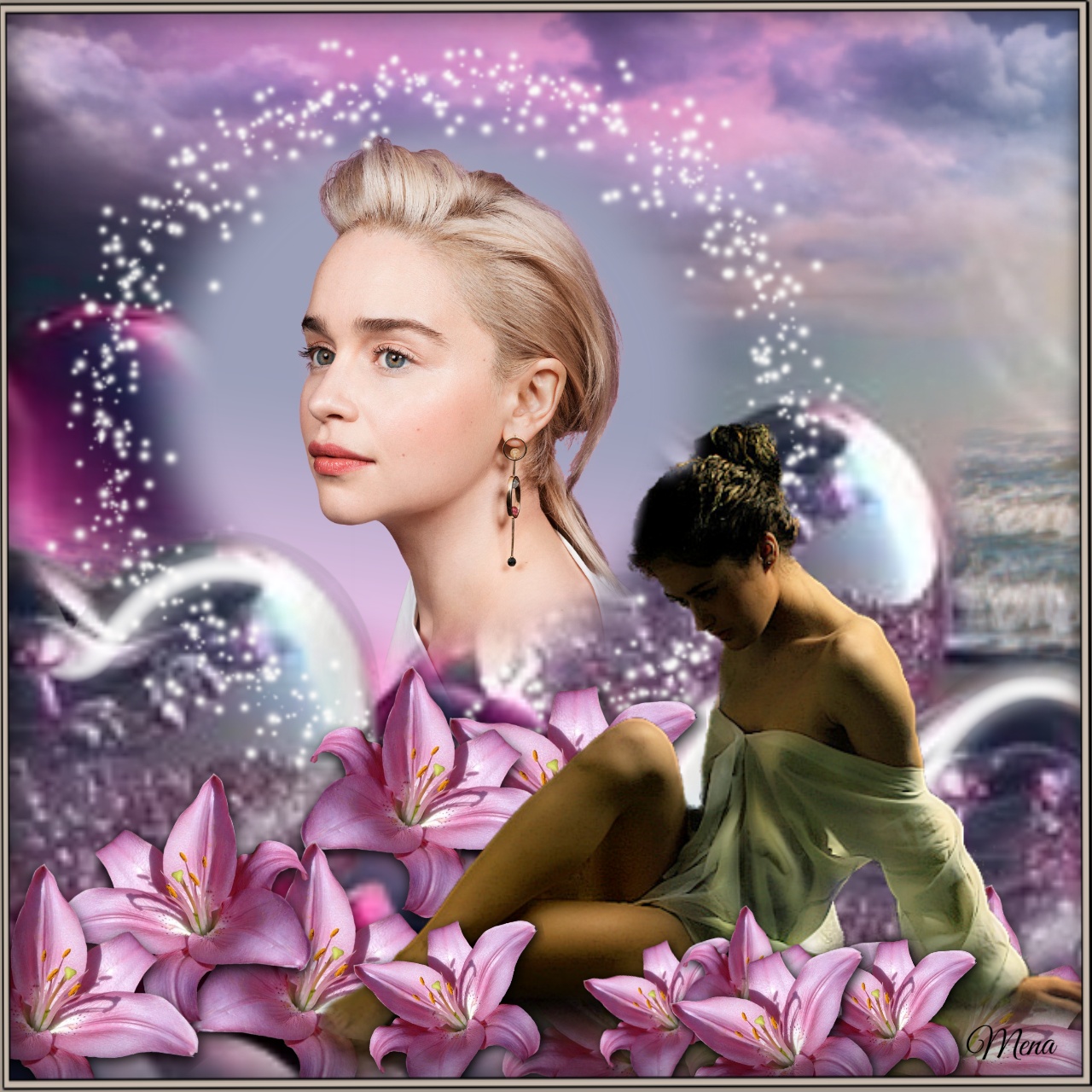 Mena's Frames - Mena Me Love Roses - Mena Kimi Art Frames Molduras Diversas - Mena Kimi Art ...