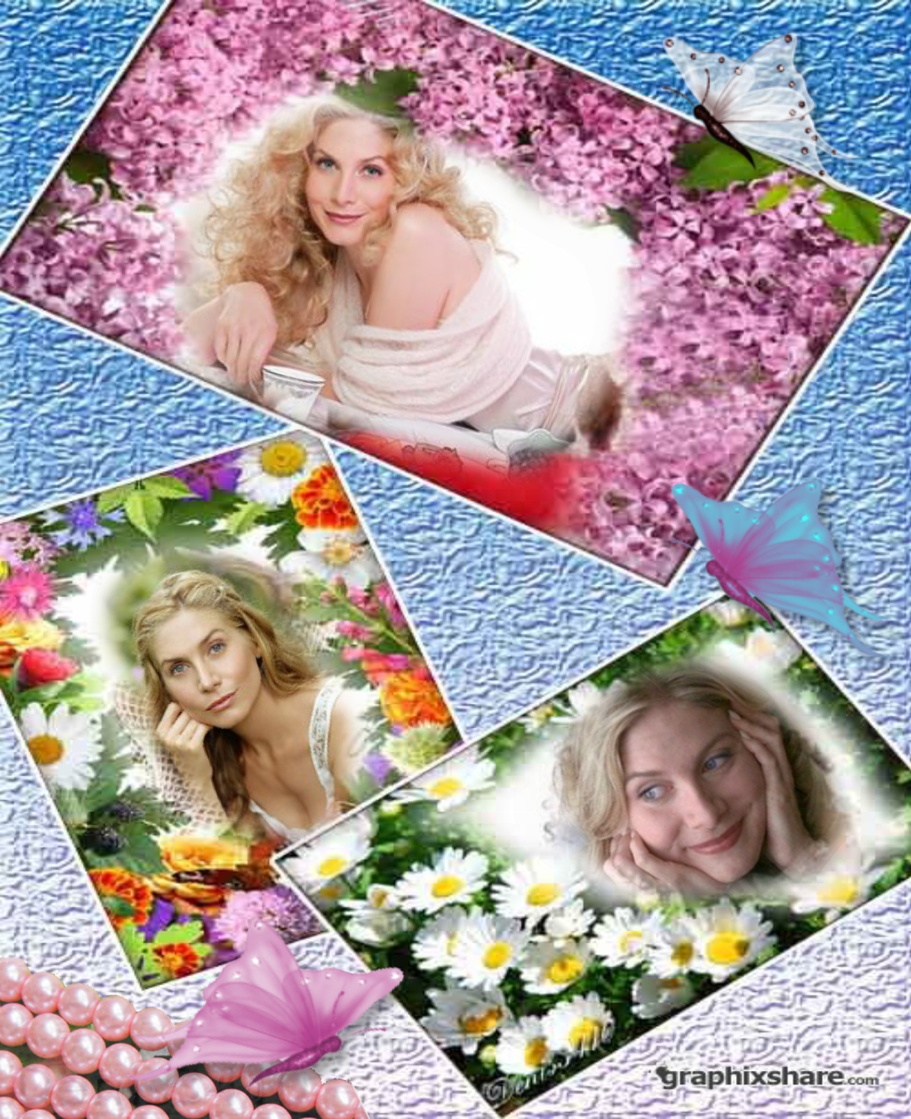 marialedesma1958's Picture Frames - 2011 July - Flowers Foto Cards Move ...