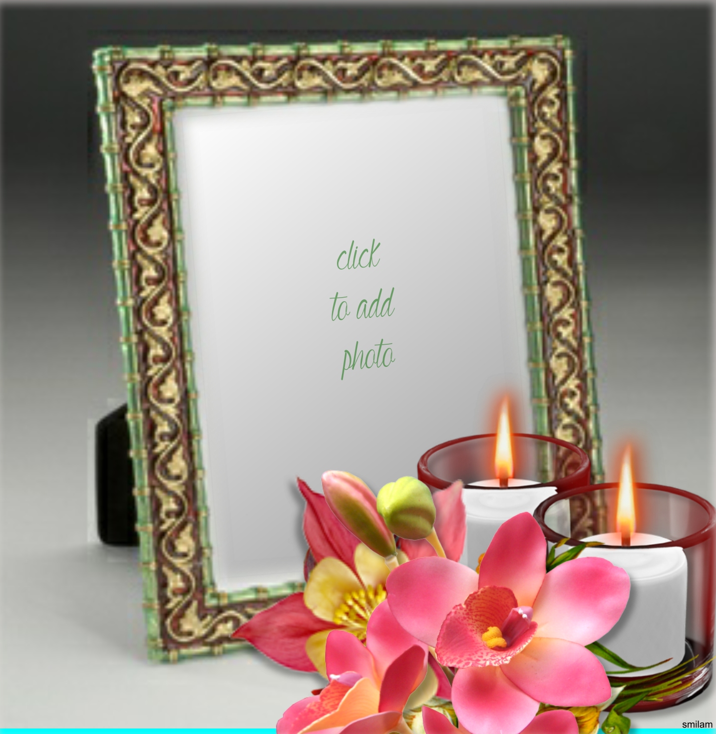 smilam's Picture Frames - Kimi Picture Frames - Frame with Candles ...