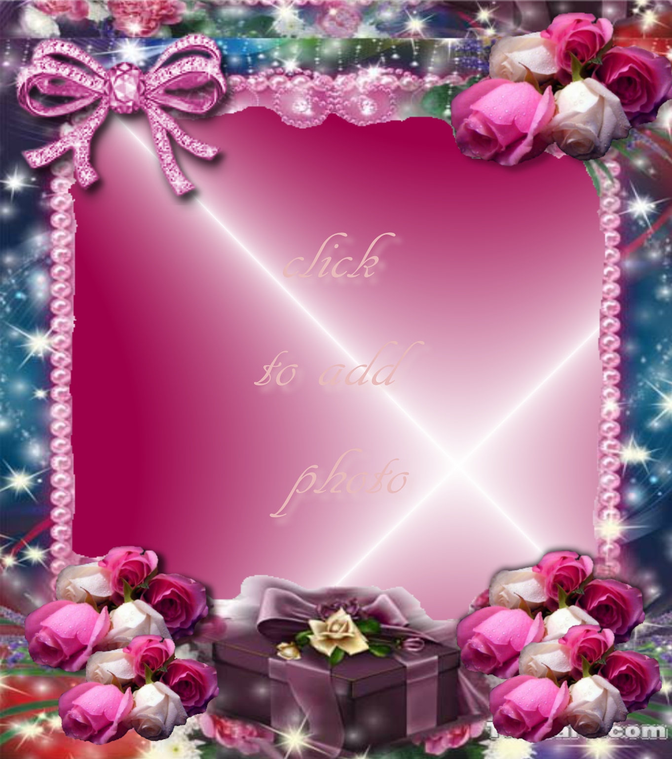 marialedesma1958's Girly Girl Frames - 2012 January - Pink Frame With ...