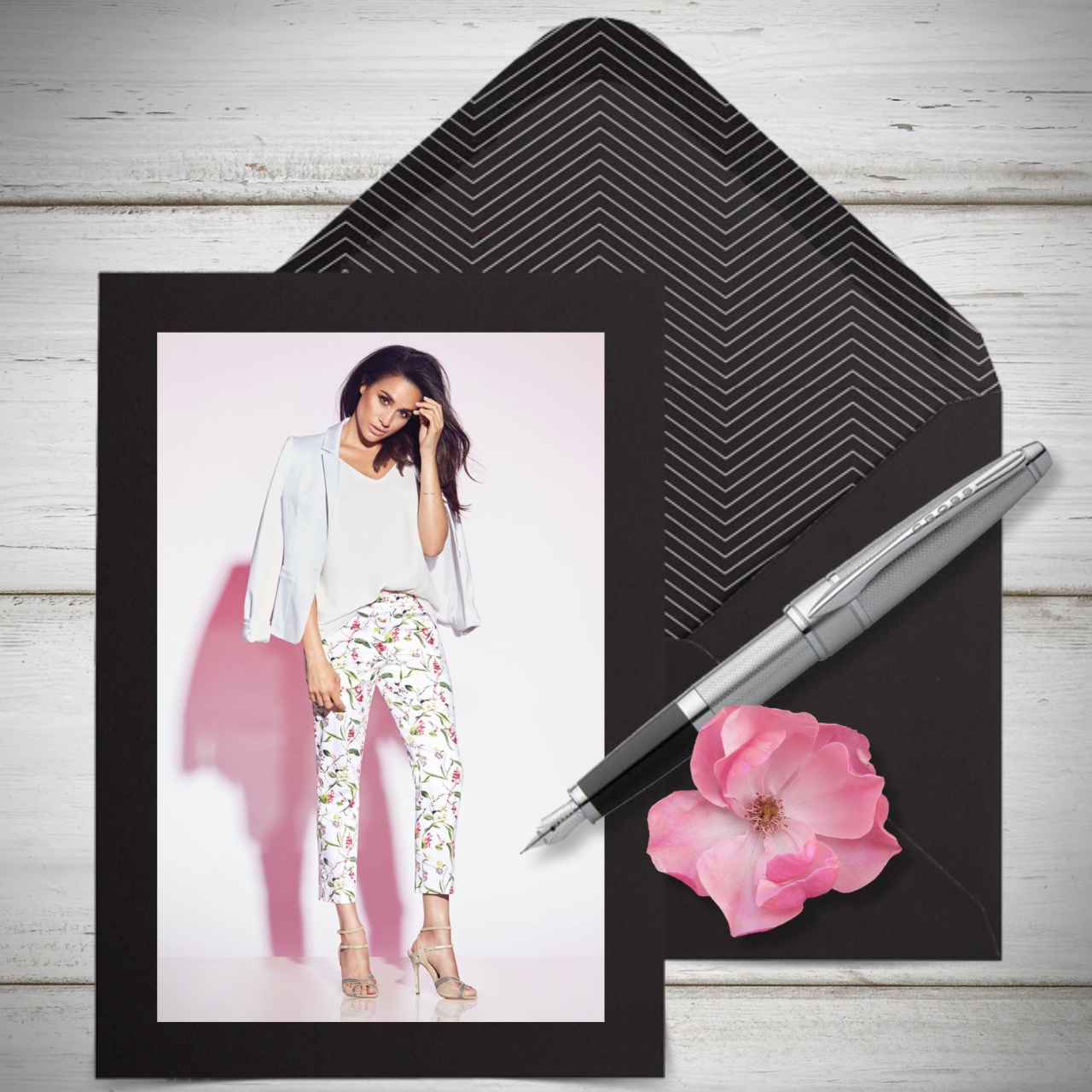 Jezebel64's Stationery - Letter Frames Flower Portrait - Letter Frames ...