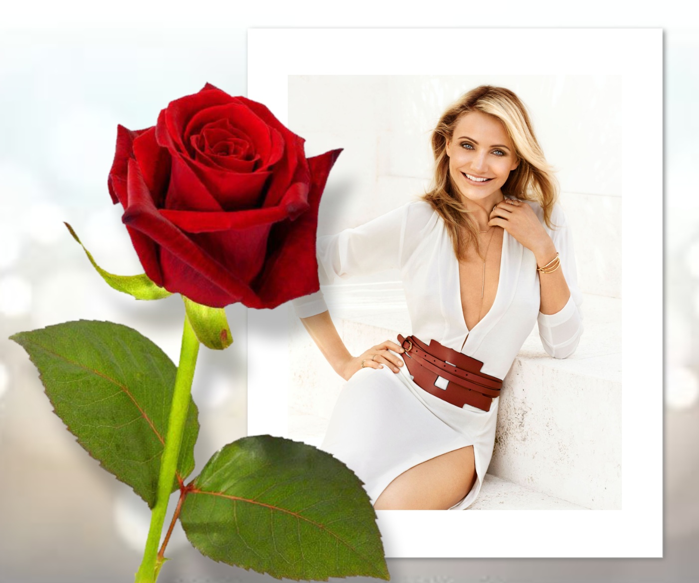 Jezebel64s Floral Red Rose Portrait Jezebel64 Congratulations
