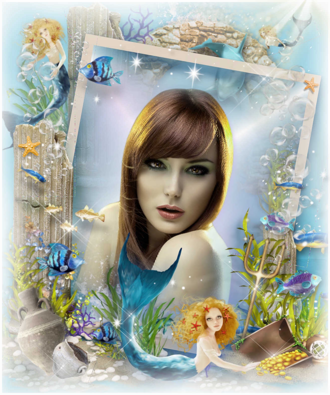 CarolinaMel's Imikimi Land Frames - 2014 - Curious Mermaids Mermaid ...