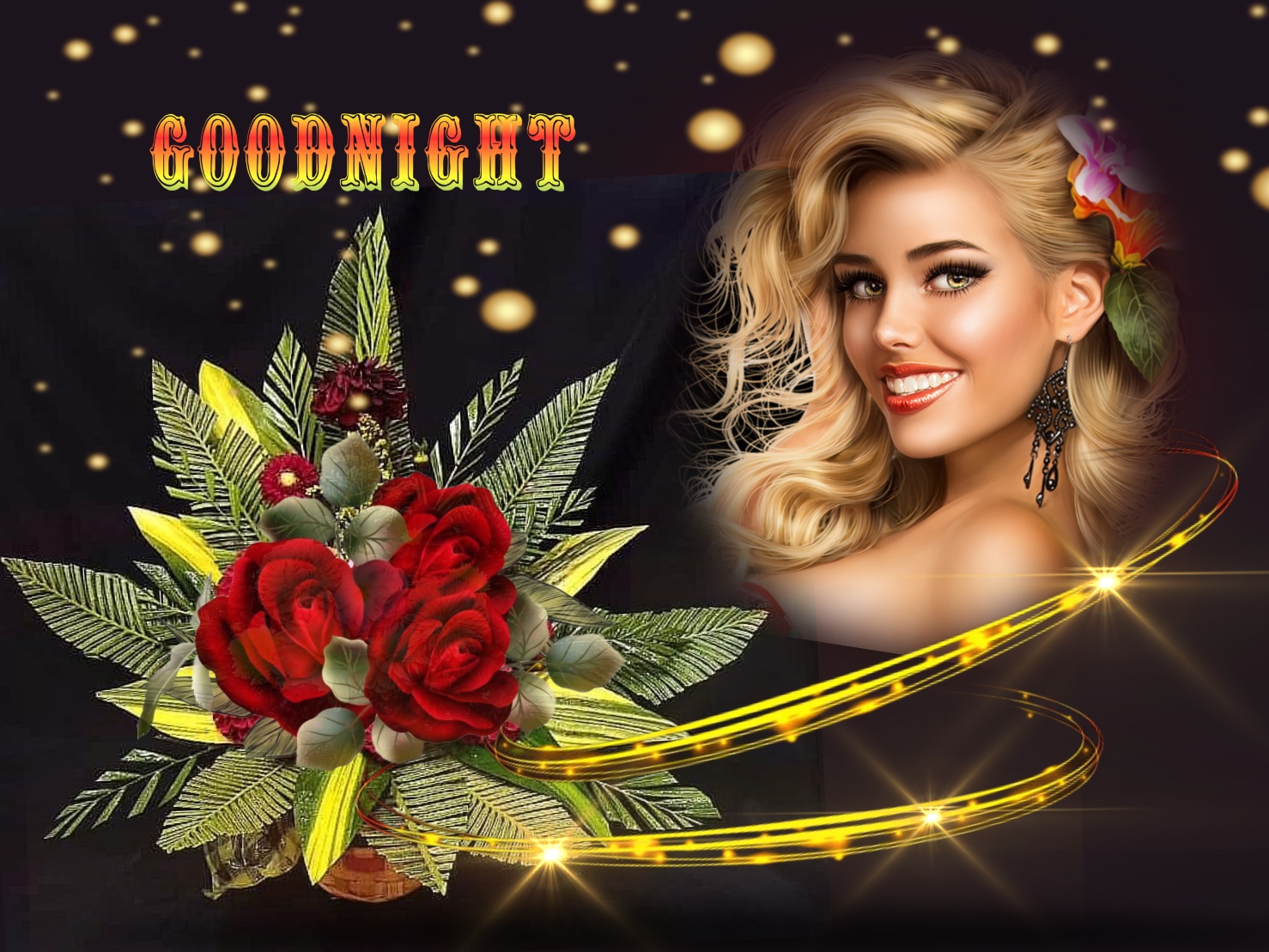 Wienie Coppen's Flowers,Goodnight,Sunset - flowers goodnight stars ...