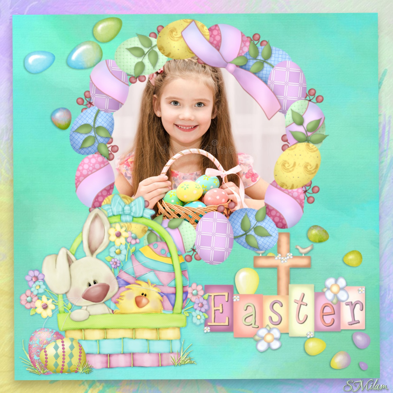 smilam's Spring and Easter Frames - Easter 2023 - Happy Easter smilam Easter Family - Happy ...