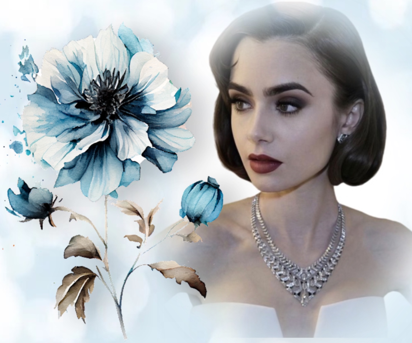 Nette's Flower Frame - Single Flower Frame Picture Frame Nette - Single ...