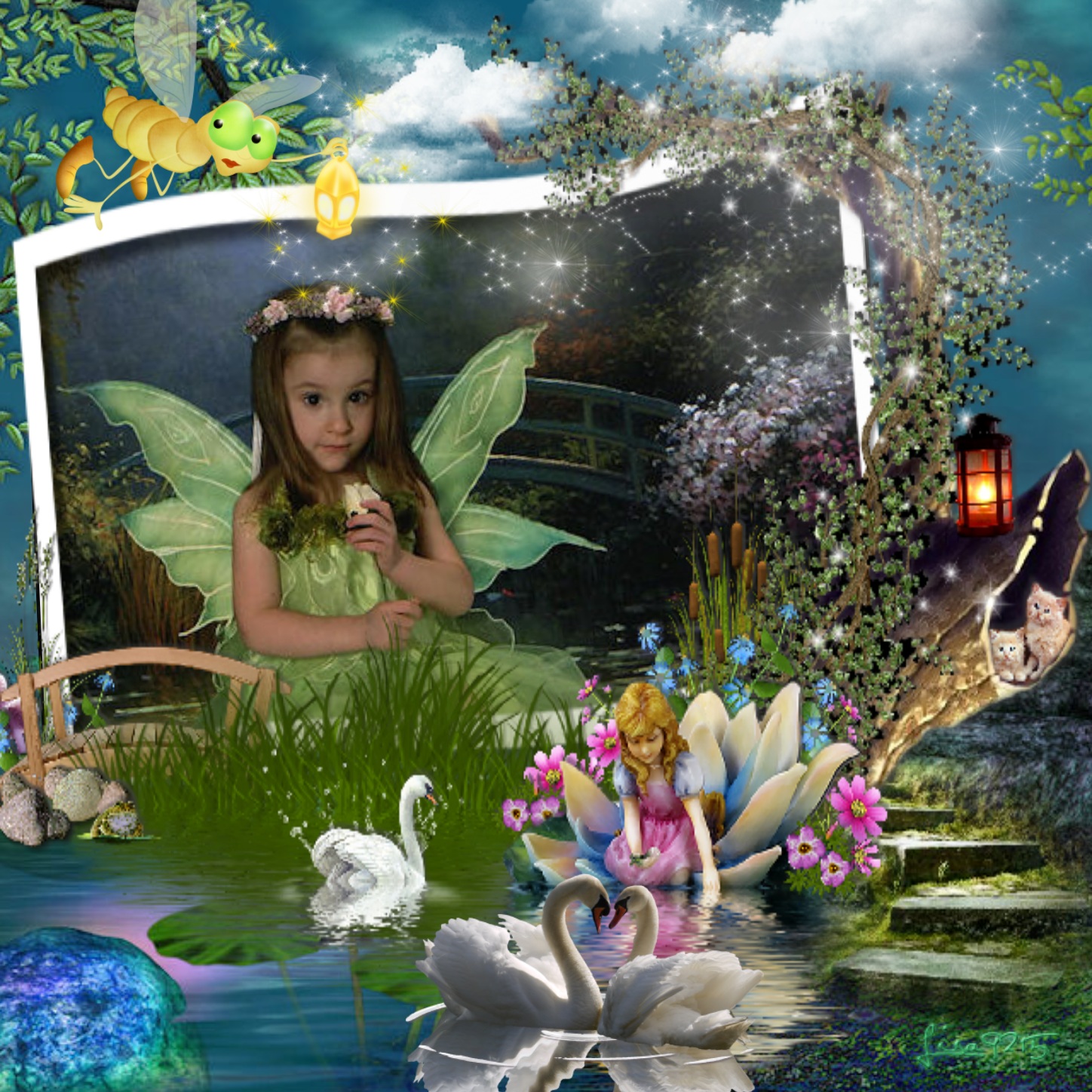 lisa9215's Picture Frames - 2014 September - Fairies in my Garden ...