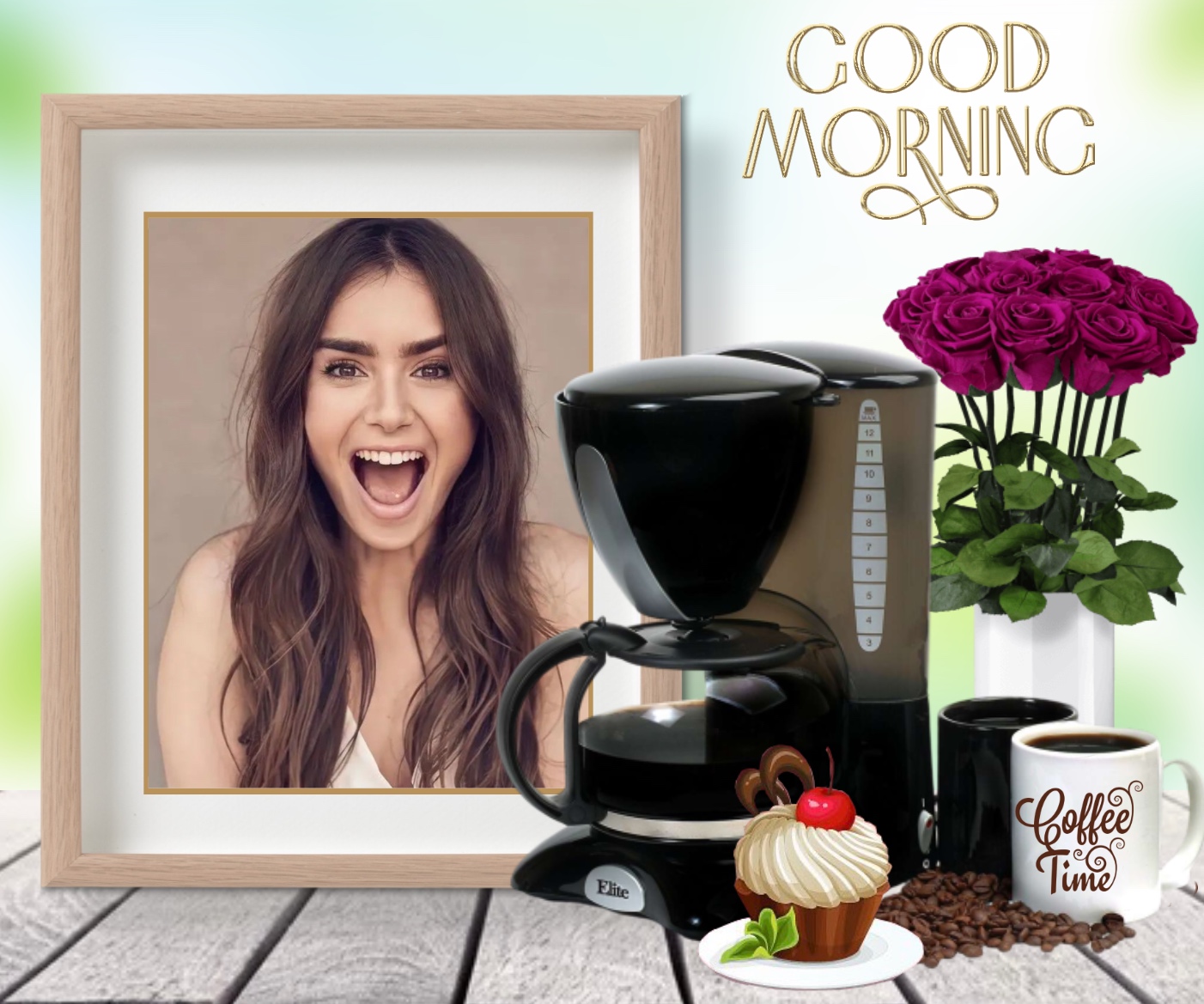 Nette's Good Morning,GoodDay Frame - Good MorningCoffeeNette - Good ...