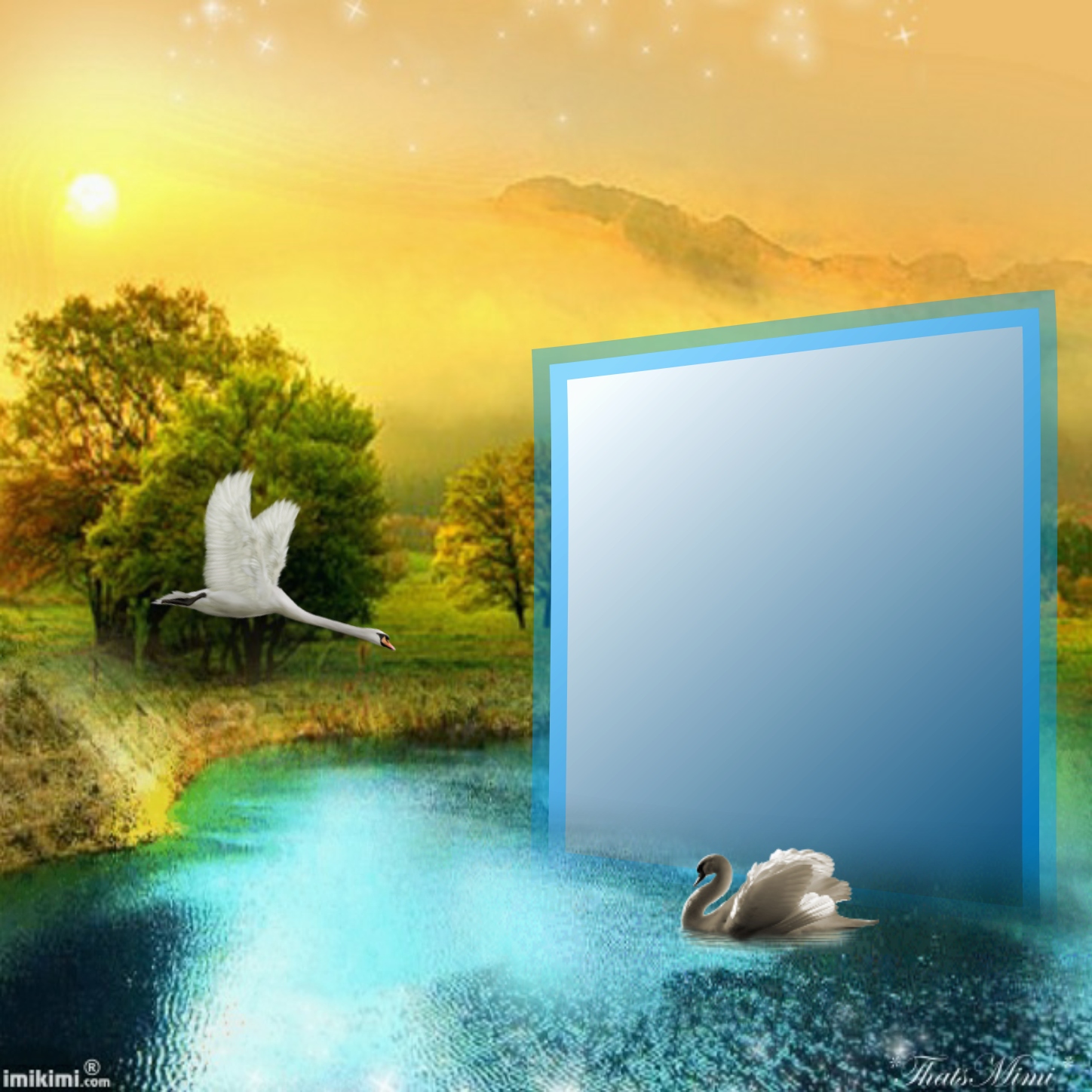 ThatsMimi's Fall Frames - 2014 - 2016 April - ~*~ Autumn Lake ...