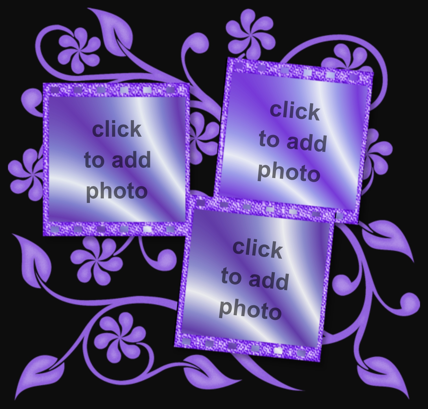 Sinnlich's Classic Kimi Frames - Purple Frames Sinnlich Collage Me Portrait Purple - Purple ...